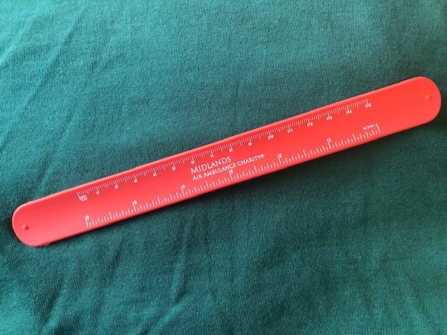 Snap Band Ruler | Midlands Air Ambulance Charity